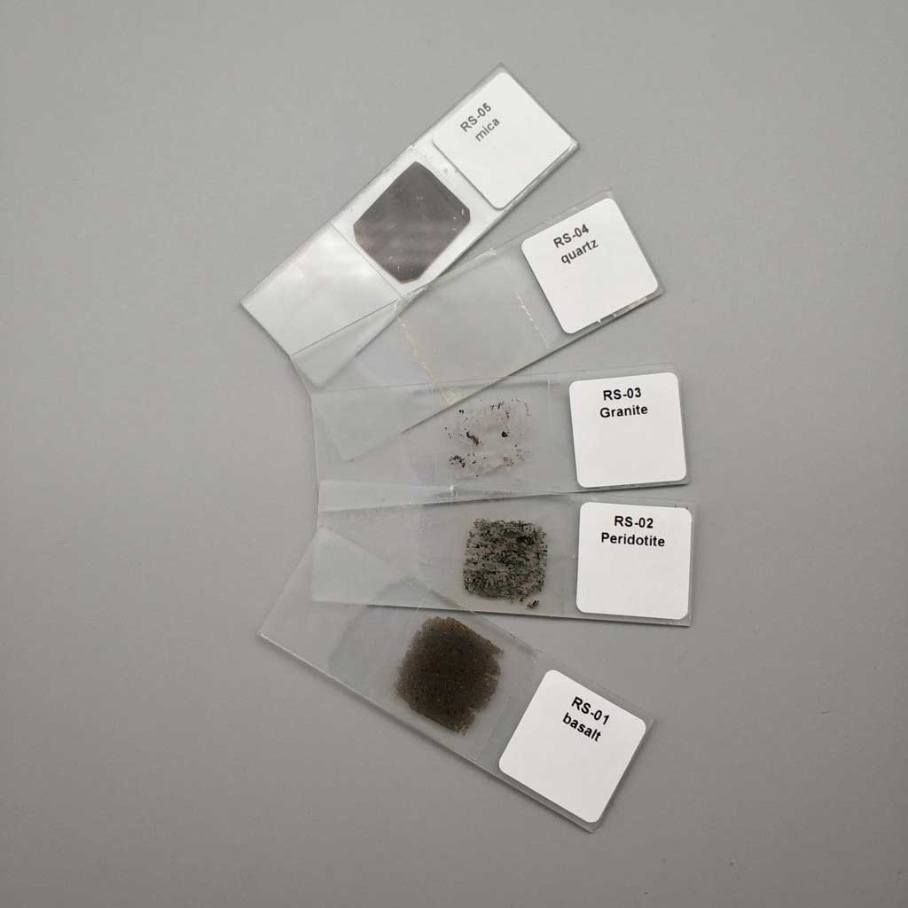 Happy Science Mineral Grinding Prepared Microscope Slide Set for Sale ...