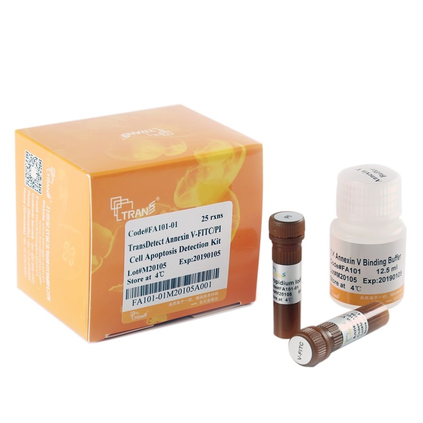TransGen Biotech TransDetect® Annexin V-FITCPI Cell Apoptosis Detection ...